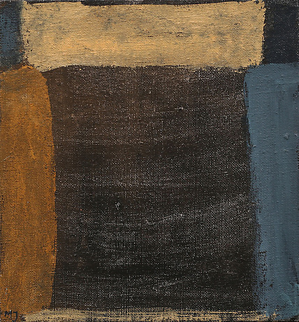 MIA JARNSJÖ. Composition, oil on canvas, signed MJ. Art - Paintings ...