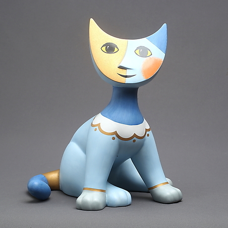 FIGURINE, porcelain, "Mio", Rosina Wachtmeister, signed, for Goebel, Germany, second half of the ...