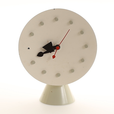 TABLE CLOCK, metal, George Nelson for Vitra. Clocks & Watches - Mantel ...