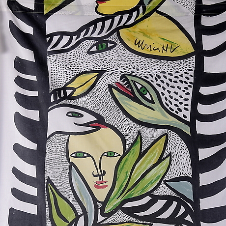 GARDINLÄNGD, Ulrika Hydman Vallien. Mattor & Textil - Textil - Auctionet