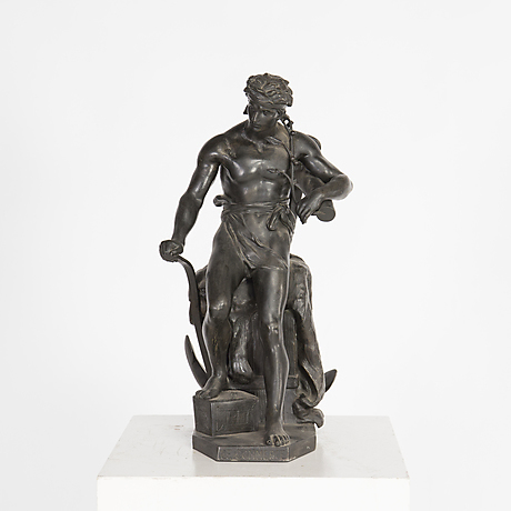 ERNEST JUSTIN FERRAND (1846-1932). "Le Commerce". Art - Sculptures ...
