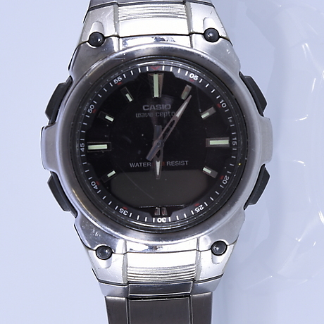 MIESTEN KELLO, Casio Wave Ceptor. Kellot - Rannekellot - Auctionet
