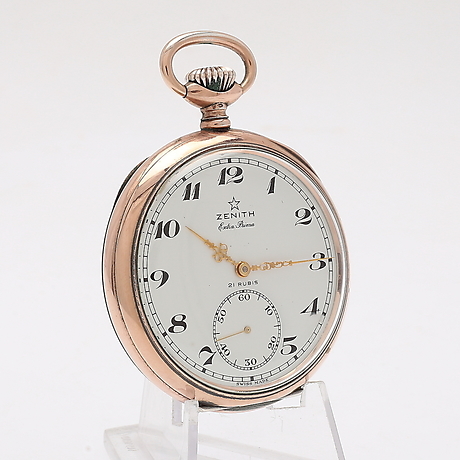 POCKET WATCH, silver, Zenith, Extra Prima. Clocks & Watches - Pocket & Stop Watches - Auctionet