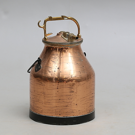 MILK POT, copper, 19th century. Silver & Metals - Pewter, Brass ...