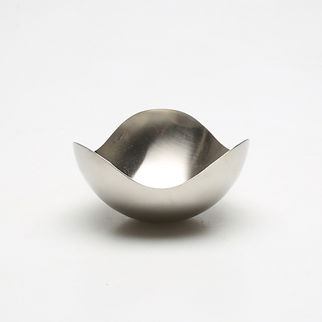 BOWL, stainless steel, "Bloom", Helle Damkjær, Georg Jensen, Denmark ...
