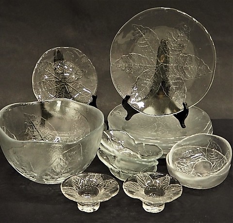 GLASSWARE, 23 pieces, "Party" Göran Wärff, Kosta Boda. Ceramics ...