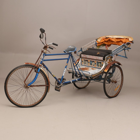 RICKSHAW/TAXICYKEL, Atlas Goldline, 1900-talets andra hälft. Fordon ...