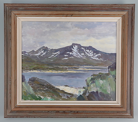 JOHAN BLADH. Oil on canvas. Art - Paintings - Auctionet
