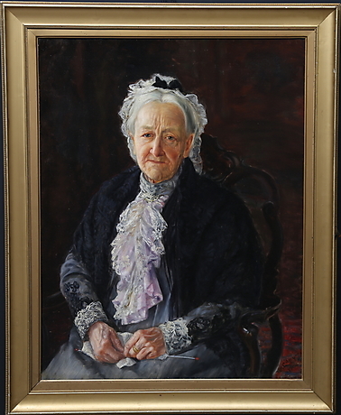 MARTIN ARONSON-LILJEGRAL. Olja på duk, signerad, otydligt daterad ...