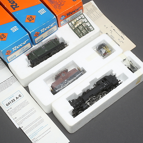 ROCO 43252, 43529 och 43530, 3 lok i originalkartonger. Leksaker ...