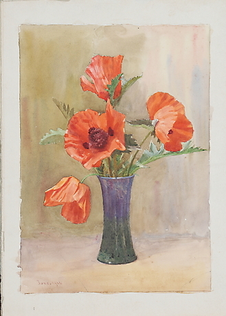 ATTRIBUTED TO R.A. FOSTER (BRITISH, 20TH CENTURY). STILLEBEN AV VALLMO ...