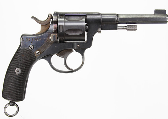 152. REVOLVER, Swedish, Double Action, make Husqvarna, model 1887 ...