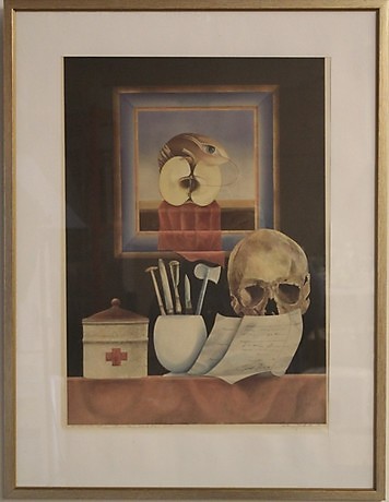 PETER JAKOBY. OFFSET LITOGRAFI 168/235. Konst - Grafik - Auctionet