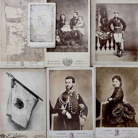 CARLISM. Sju ”visitationskort”. Konst - Fotografi - Auctionet