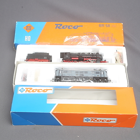ROCO 43203 ja 43410, 2 veturia alkuperäisissä laatikoissa, DR. Lelut ...