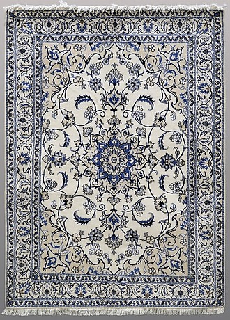 MATTA, persisk, nain, 235 x 168 cm. Mattor & Textil - Mattor - Auctionet