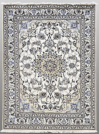 MATTA, persisk, nain, 205 x 150 cm. Mattor & Textil - Mattor - Auctionet