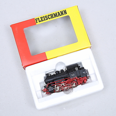 FLEISCHMANN 4820 damplokomotiv BR 89 i original æske. Legetøj - Auctionet