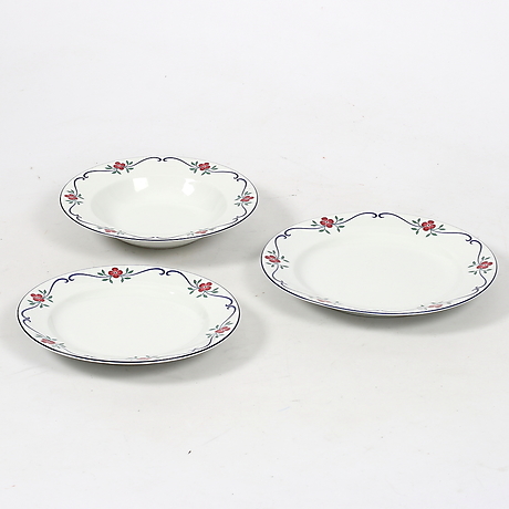 SERVISDELAR, 24 delar, keramik, "Sundborn", Pia Rönndahl, Rörstrand ...