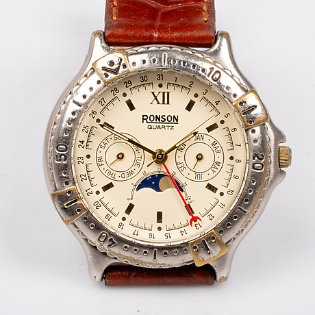 HERRARBANDSUR, Ronson Quartz. Klockor & Ur - Armbandsur - Auctionet