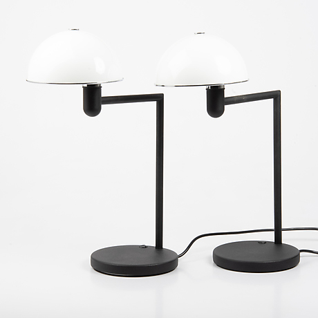 BORDSLAMPOR, 1 par, "Bill", Per Sundstedt för Zero Interiör. Belysning ...