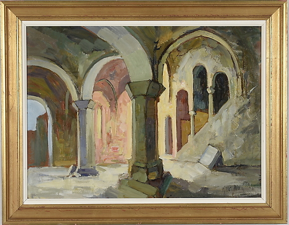 KNUT NORMAN. Oil on Board. Art - Paintings - Auctionet