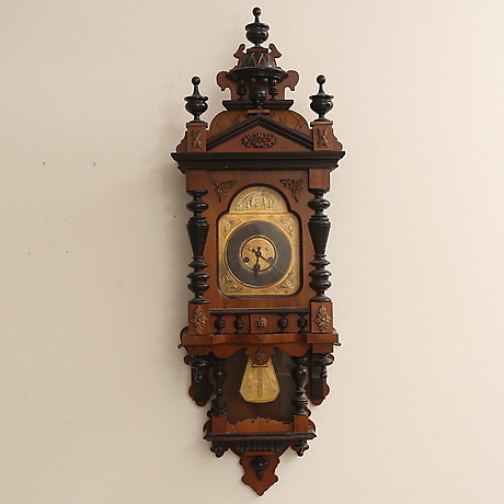WALL PENDULUM, Neo-Renaissance/Art Nouveau, early 20th century. Clocks ...