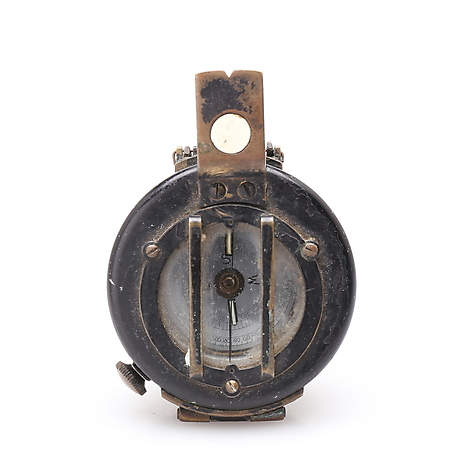 KOMPASS "Francis Barker M73 Prismatic Compass", um 1940. Verschiedenes ...