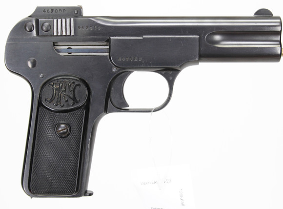 69. PISTOL, Belgian, semi-automatic, make FN, model 1900, caliber 7 ...