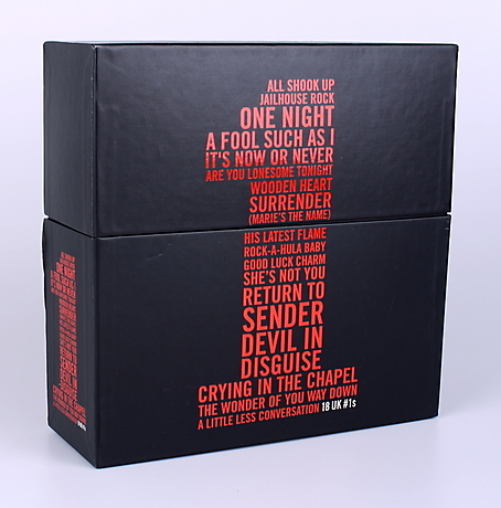 ELVIS PRESLEY. EP box, 18 vinyl records. Miscellaneous - Miscellaneous ...