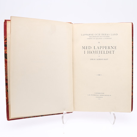 LAPPONICA. BL. A. EMILIE DEMANT-HATTS MED LAPPERNE I HØJFJELDET 1913 ...