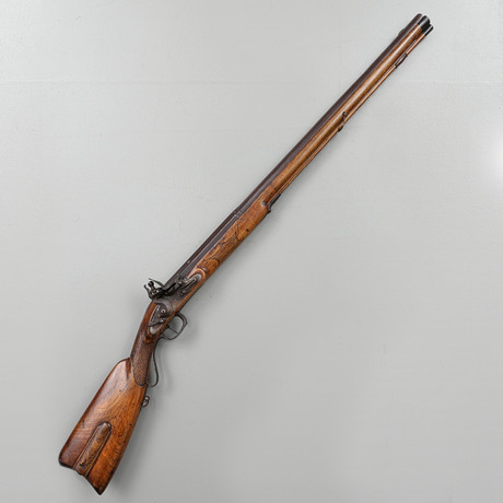 FLINT LOCK GUN, Sweden 18th century. Weapons & Militaria - Guns ...