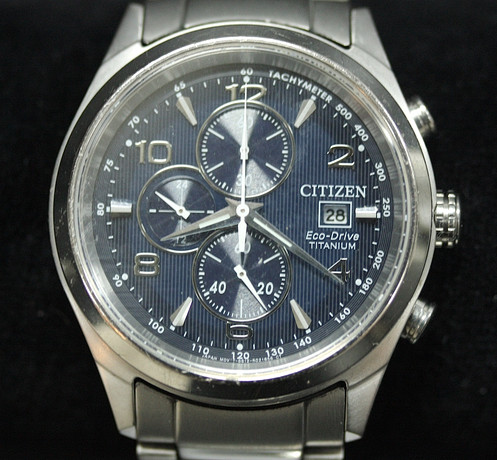 MEN'S WATCH, Citizen, Eco-Drive, Titanium, 2000s. Clocks & Watches ...