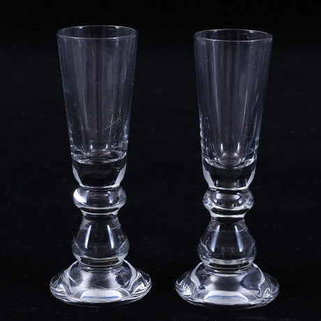 SNAP GLASS, 10 pcs. Glass - Tableware - Auctionet