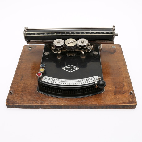TYPEWRITER, "Frolio 5", first part of the 20th century. Collectables ...