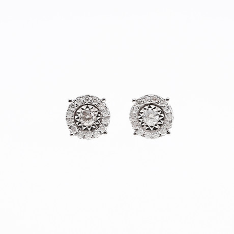 Diamond rosett örhängen. Smycken & Ädelstenar - Örhängen - Auctionet