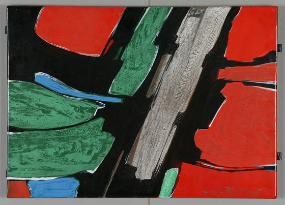 LENNART KINDGREN. Emalj på plåt, signerad samt daterad 1970. Konst ...