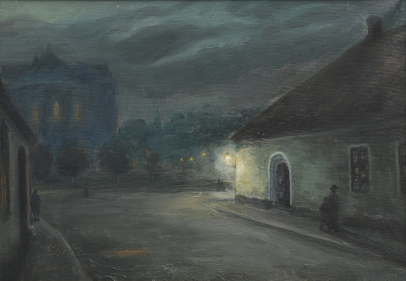 ERIKA JONN, Lund Cathedral, oil on canvas, signed 1926. Art - Paintings ...