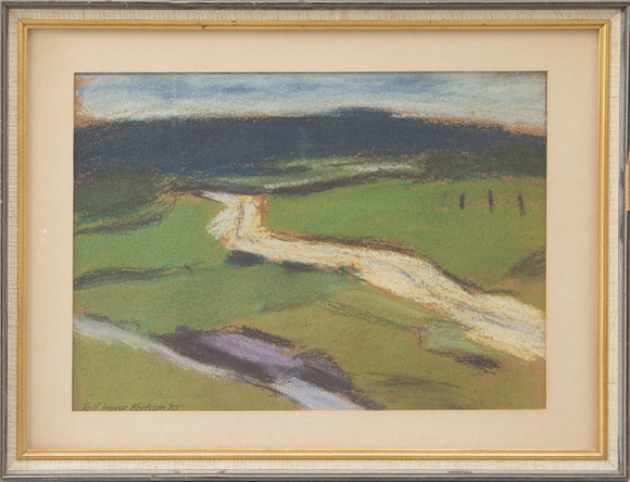 ROLF INGVAR KARLSSON. DRAWING, pastel on paper, signed and dated 1970 ...
