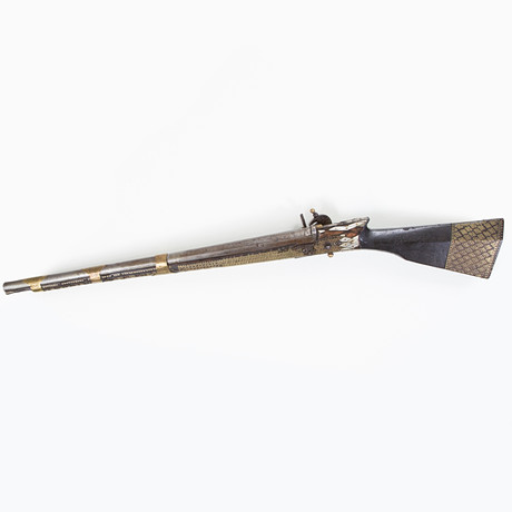 RIFLE, probably Ottoman Empire, late 17th century or early 18th century ...