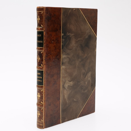 BEAUTIFULLY BOUND MR. BENGT'S WIFE BY A. STRINDBERG IN OU WITH BOTH ...