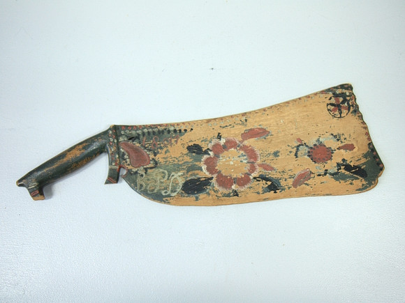 JACKET KNIFE, common man, Delsbo, Hälsingland, marked 18017. Folk art ...