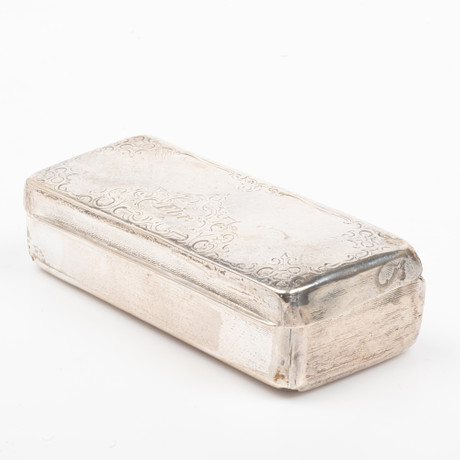 SNUSDOSA, silver 1800-tal. Silver & Metall - Silver - Auctionet