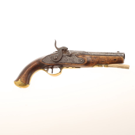 BLOCK PISTOL, Swedish, circa 1850s. Weapons & Militaria - Guns & Rifles ...