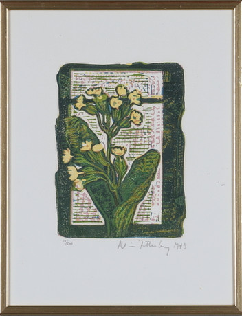 NILS ZETTERBERG. 2 pcs, color lithography, signed and numbered 15/500 ...