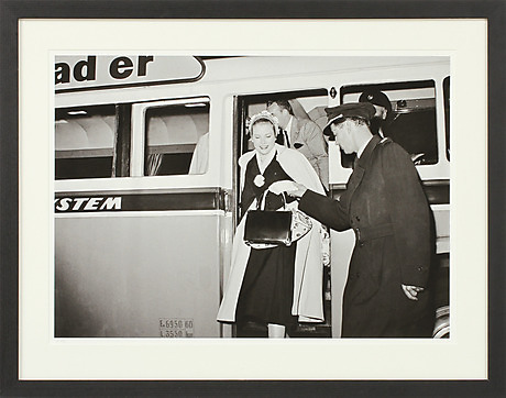 FOTOGRAFI, "Furstinnan Grace Kelly med make Furst Rainer ...