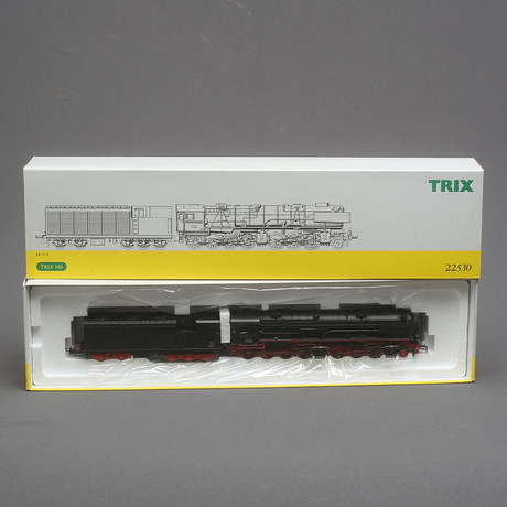 TRIX 22530 tyskt ånglok BR 53, originalkartong. Leksaker - Auctionet