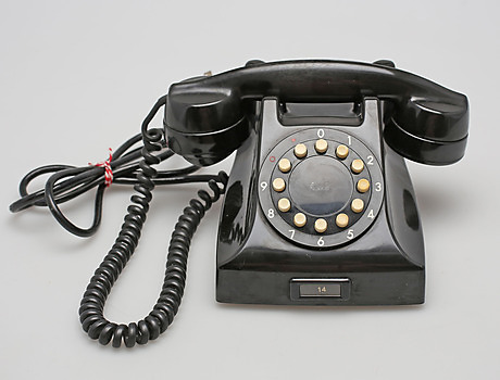 TELEPHONE WITH PHONE KIT, model DBH 16301, LM Ericsson, 1950s ...