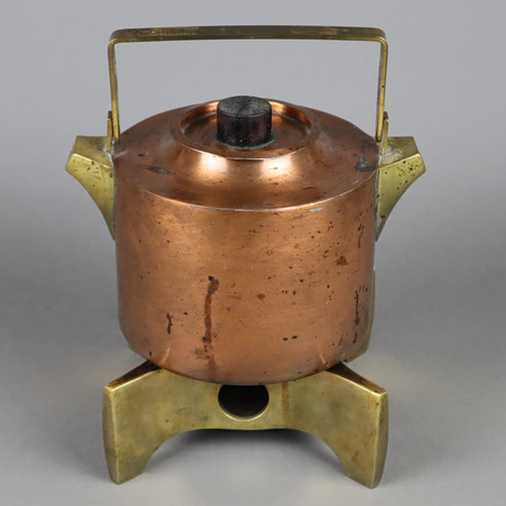 Mid Century Design JUG with Rechaud - Copper, 1960s, Denmark, Grubert ...