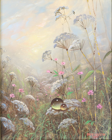 OLLE ERIKSSON. olja på duk, signerad samt daterad -1990. Konst - Måleri ...